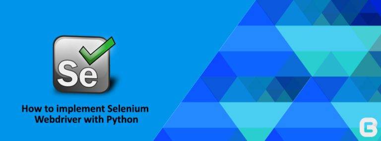 How To Implement Selenium Web Driver With Python Automation Blog